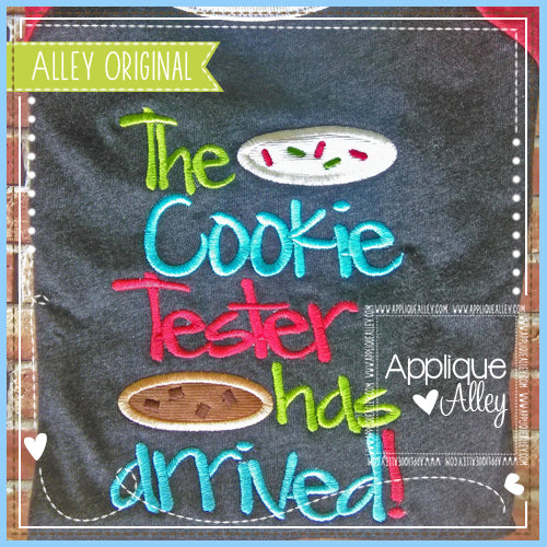 THE COOKIE TESTER HAS ARRIVED – appliquealley THE COOKIE TESTER HAS ARRIVED – appliquealley