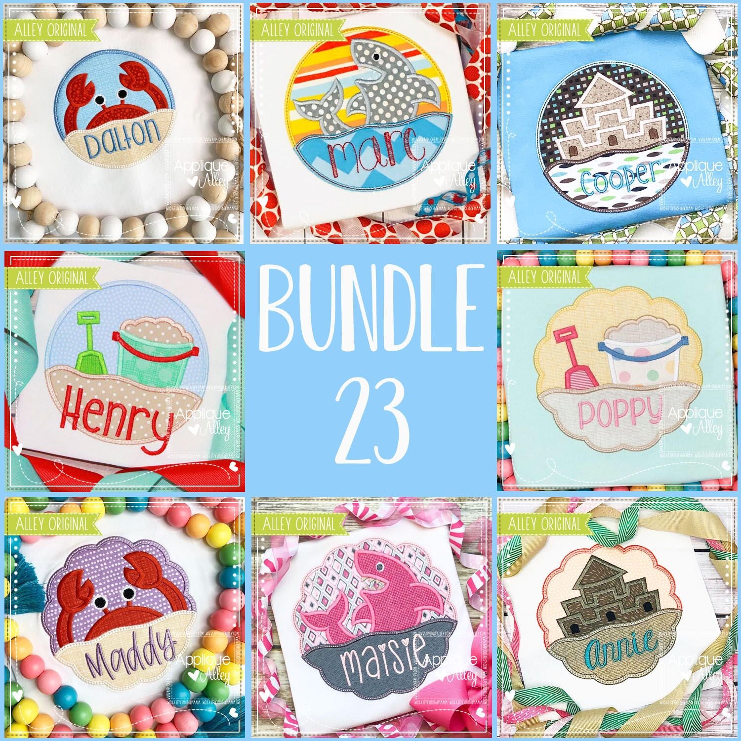 AA BUNDLE 23 - AAEH – appliquealley