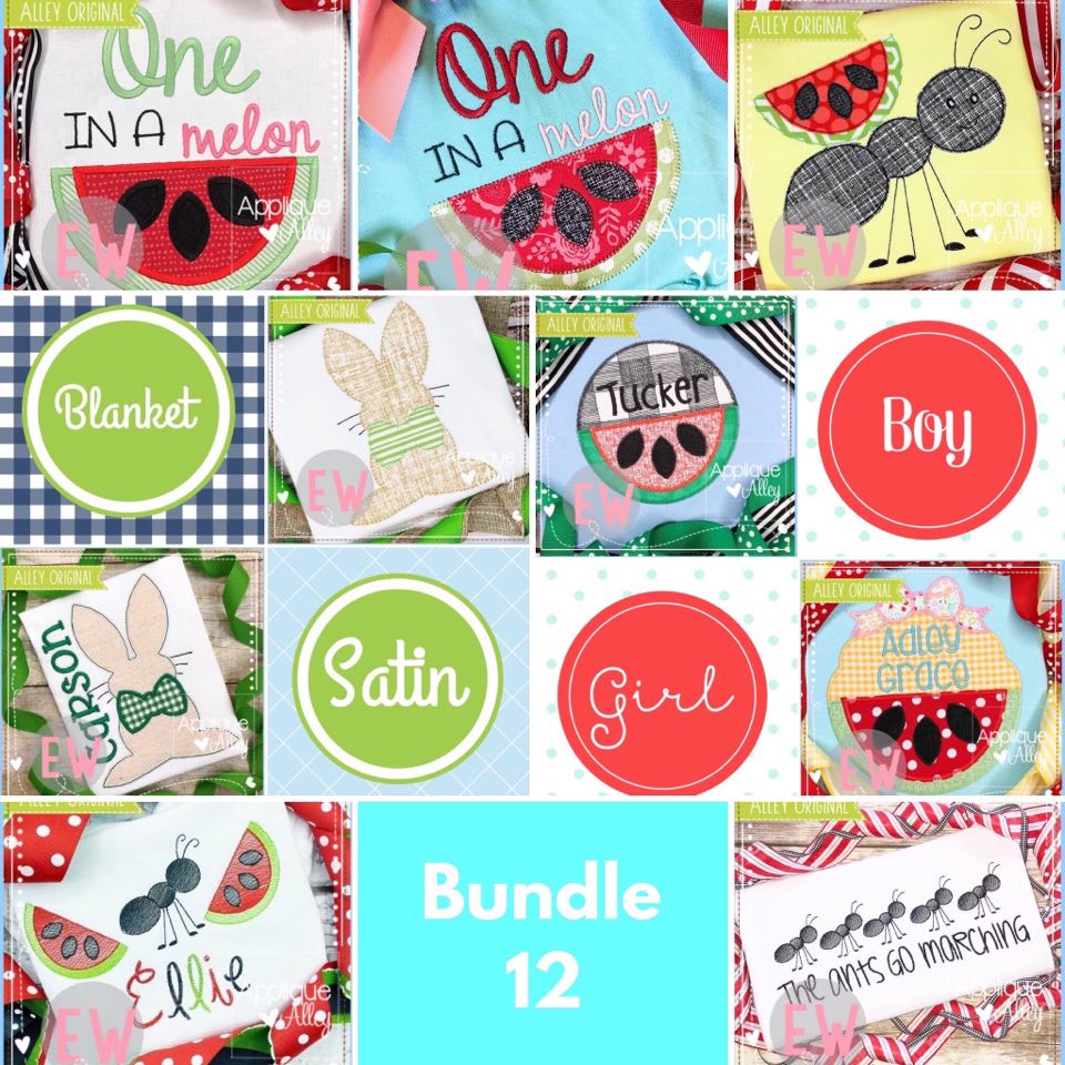 ALLEY BUNDLE 12 AAEW – appliquealley