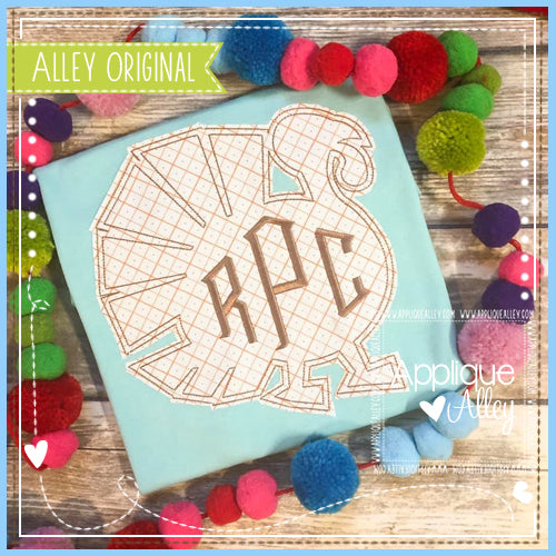 VINTAGE TURKEY SILHOUETTE AAEH – appliquealley