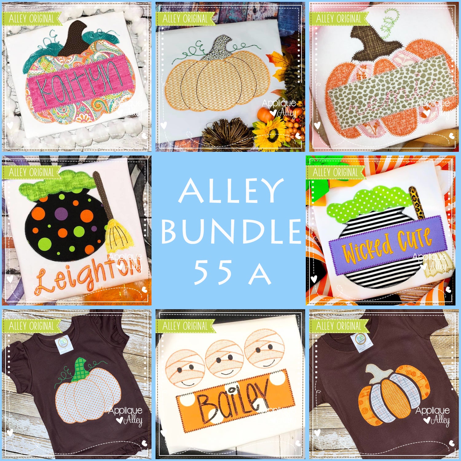 ALLEY BUNDLE 55 A 4992AAEH – appliquealley
