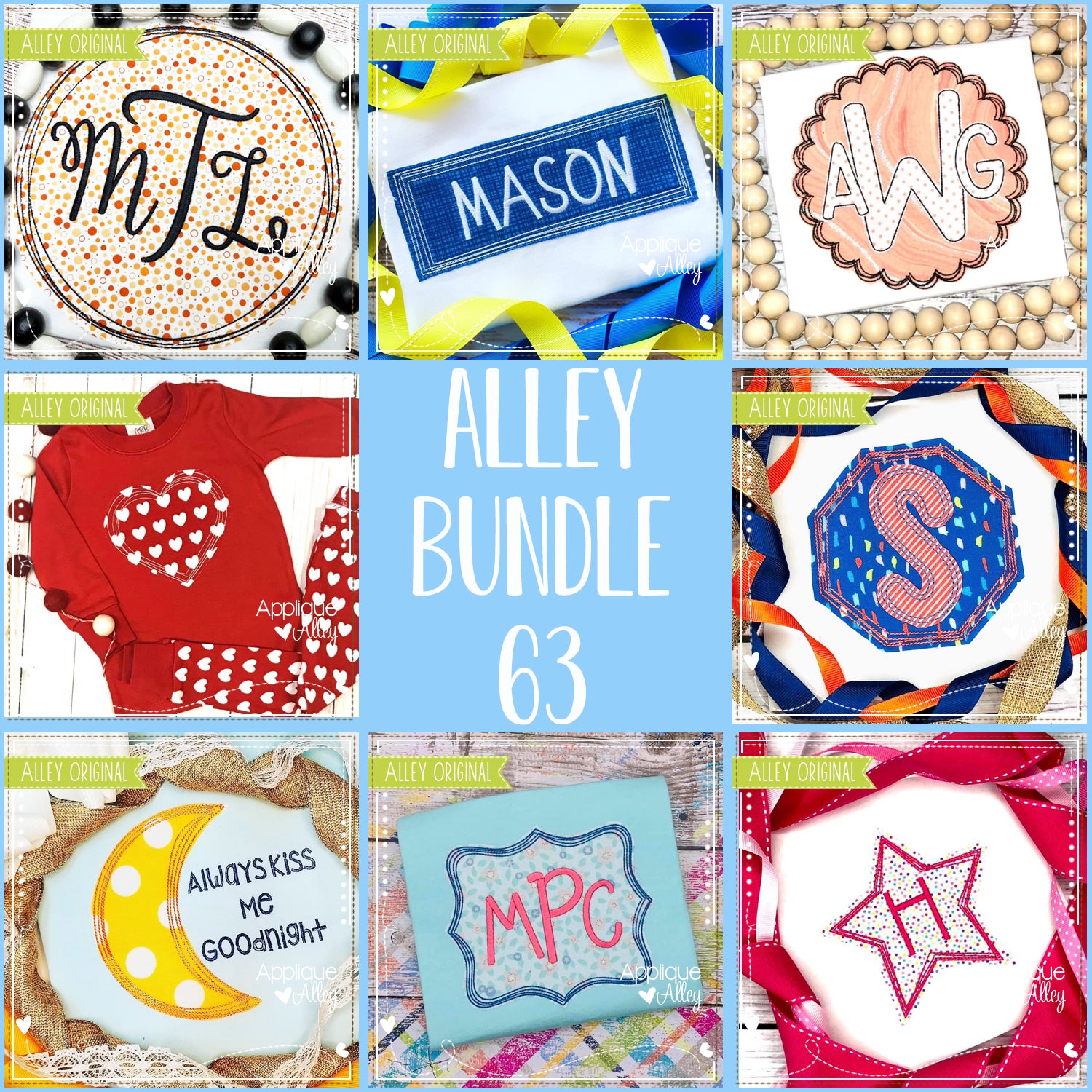 ALLEY BUNDLE 63 5071AAEH – appliquealley