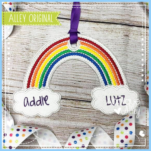ITH RAINBOW BAG TAG 5026AAEH – appliquealley