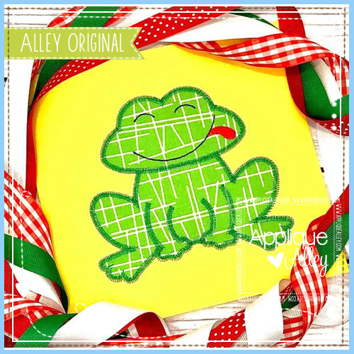VINTAGE SATIN HOPPY FROG AAEH – appliquealley