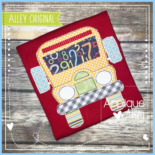 VINTAGE STITCH SCHOOL BUS – appliquealley