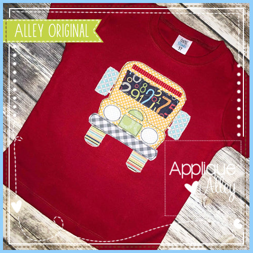 VINTAGE STITCH SCHOOL BUS – appliquealley