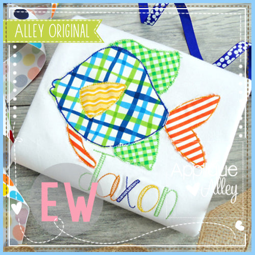 VINTAGE TROPICAL FISH AAEW – appliquealley