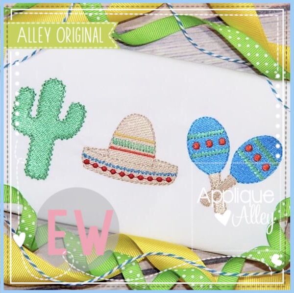 MINI FIESTA SET – appliquealley