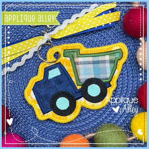 BAG TAG DUMPY DUMPTRUCK 6781AAEH – appliquealley