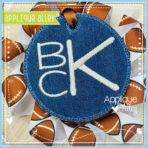 BAG TAG SIMPLE CIRCLE 6810AAEH – appliquealley