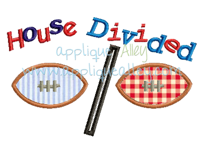HOUSE DIVDED – appliquealley