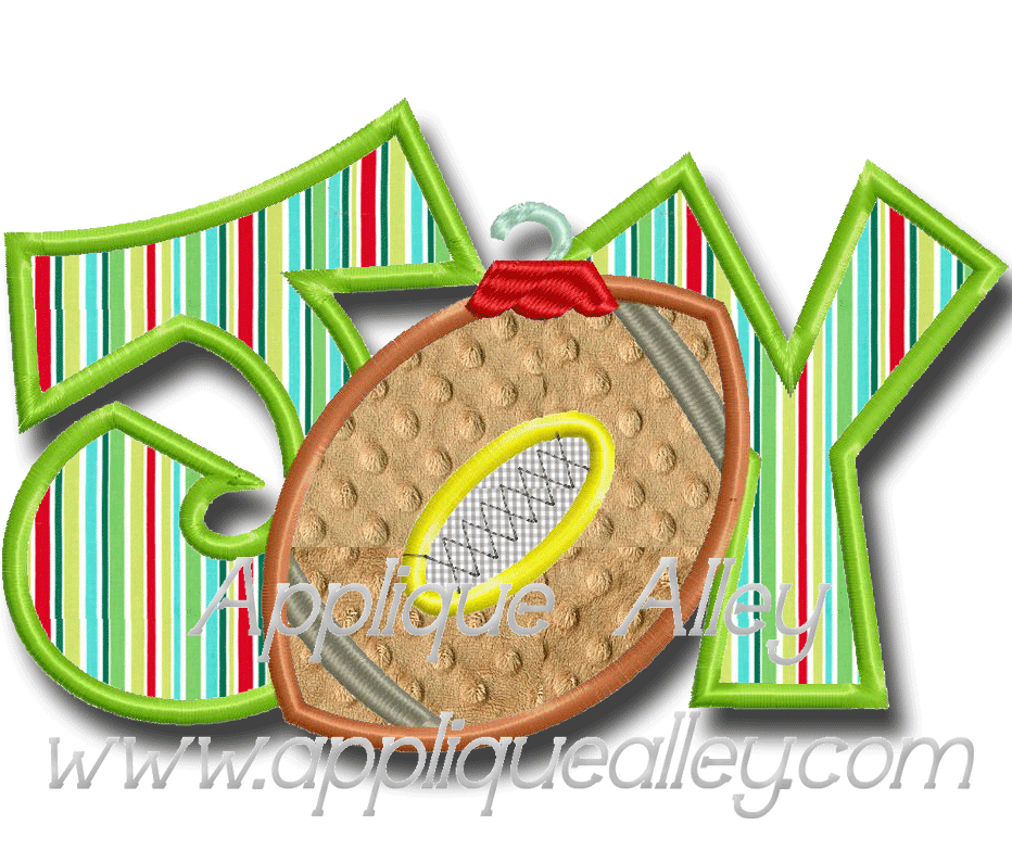 JOY FOOTBALL – appliquealley