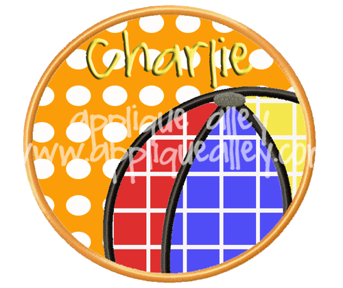 SIDE BEACH BALL CIRCLE – appliquealley