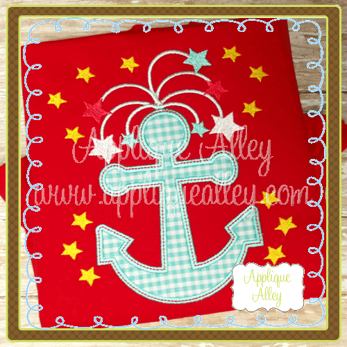 FIREWORK ANCHOR – appliquealley