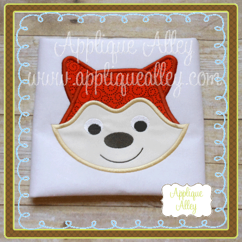 Fox Face – appliquealley