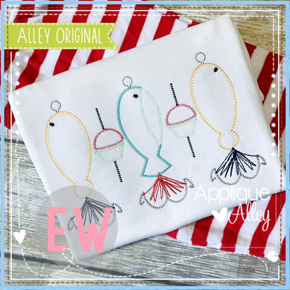 STITCH FISHING LURES 5512AAEW – appliquealley