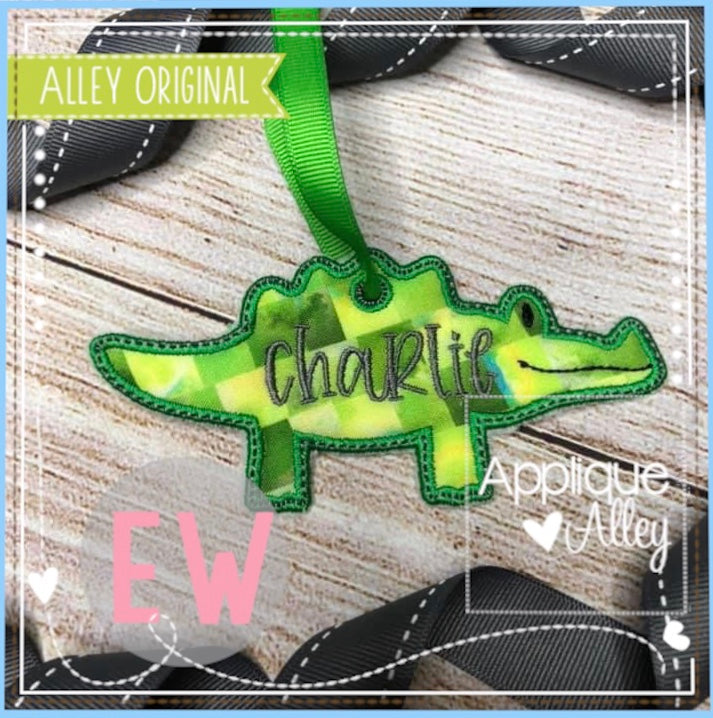 ITH GATOR BAG TAG 5077AAEW – appliquealley