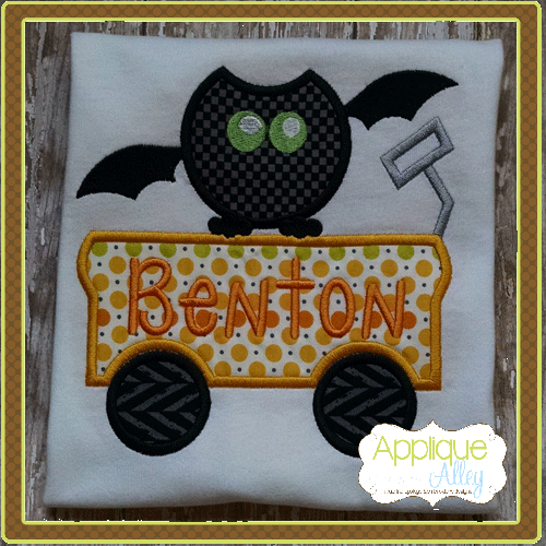 BAT WAGON – appliquealley