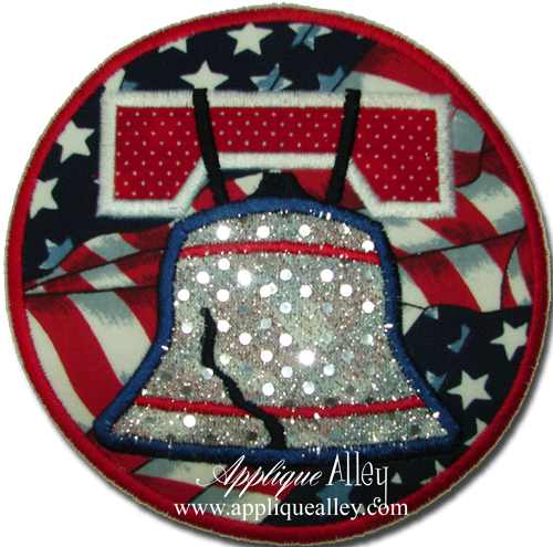 LIBERTY BELL – appliquealley