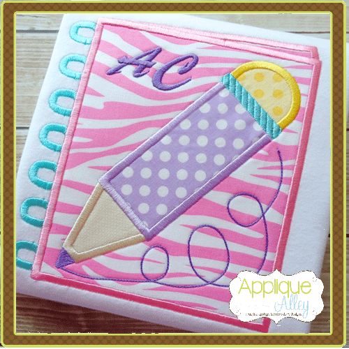 SCRIBBLE PENCIL NOTEBOOK – appliquealley