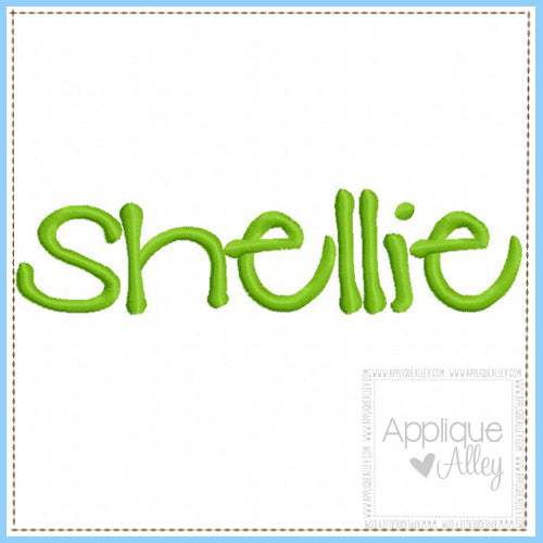 SHELLIE FONT – appliquealley