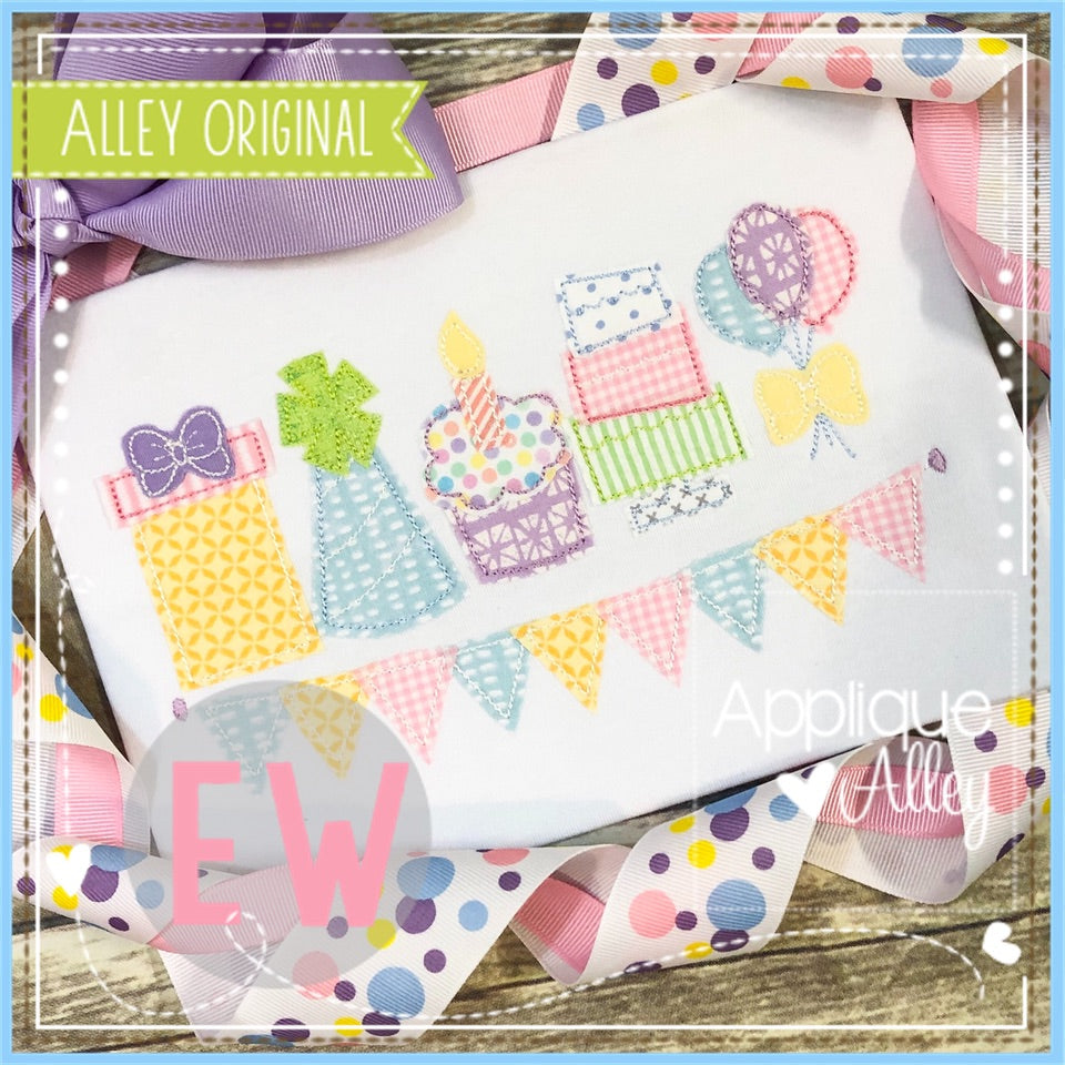 SNACK CAKES BIRTHDAY SET AAEW – appliquealley