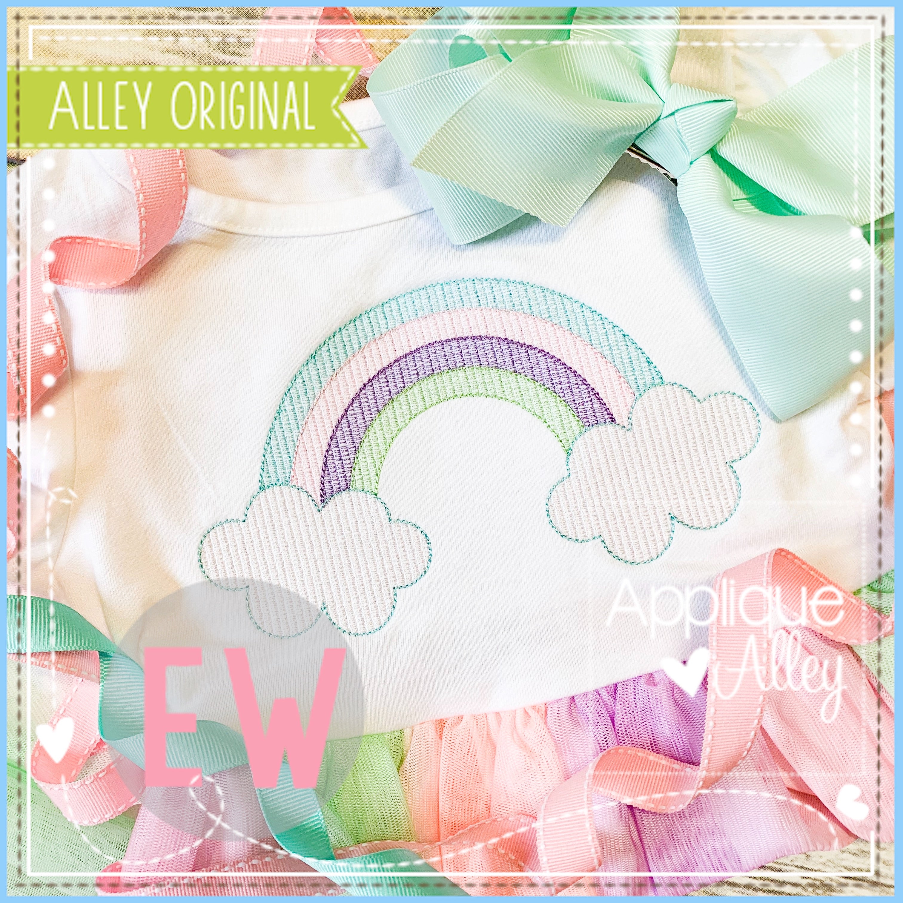 SCRATCHY RAINBOW AAEW 4826AAEW – appliquealley
