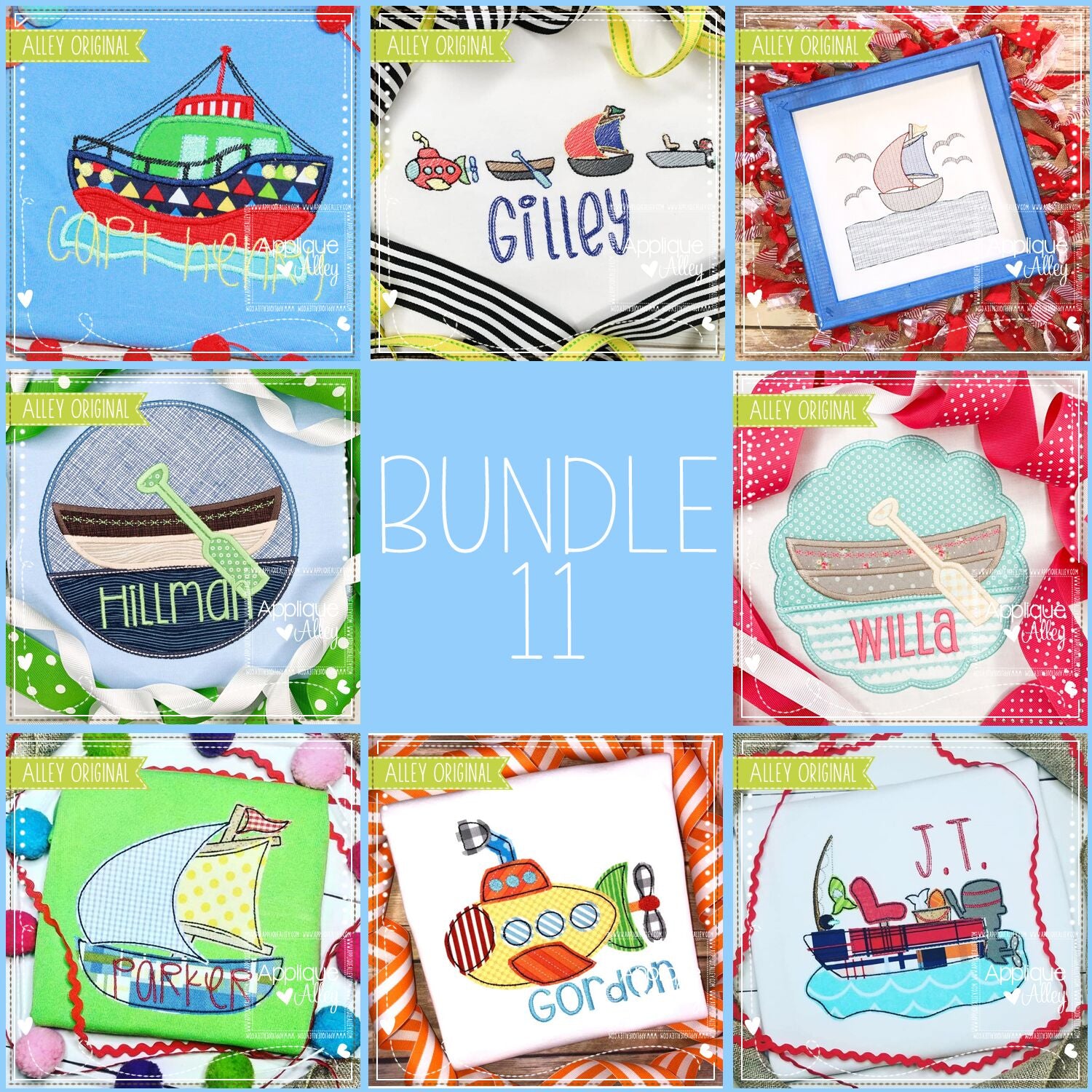 ALLEY BUNDLE 11 AAEH – appliquealley