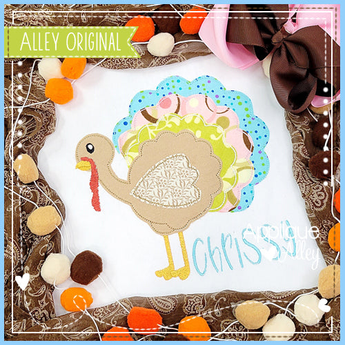 VINTAGE FLUFFY TURKEY 5906AAEH – appliquealley
