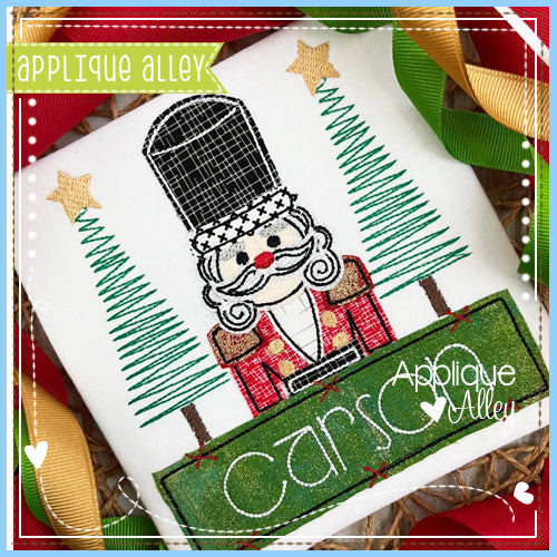 VINTAGE NUTCRACKER WALLY WITH NAME PLATE 6938AAEH – appliquealley