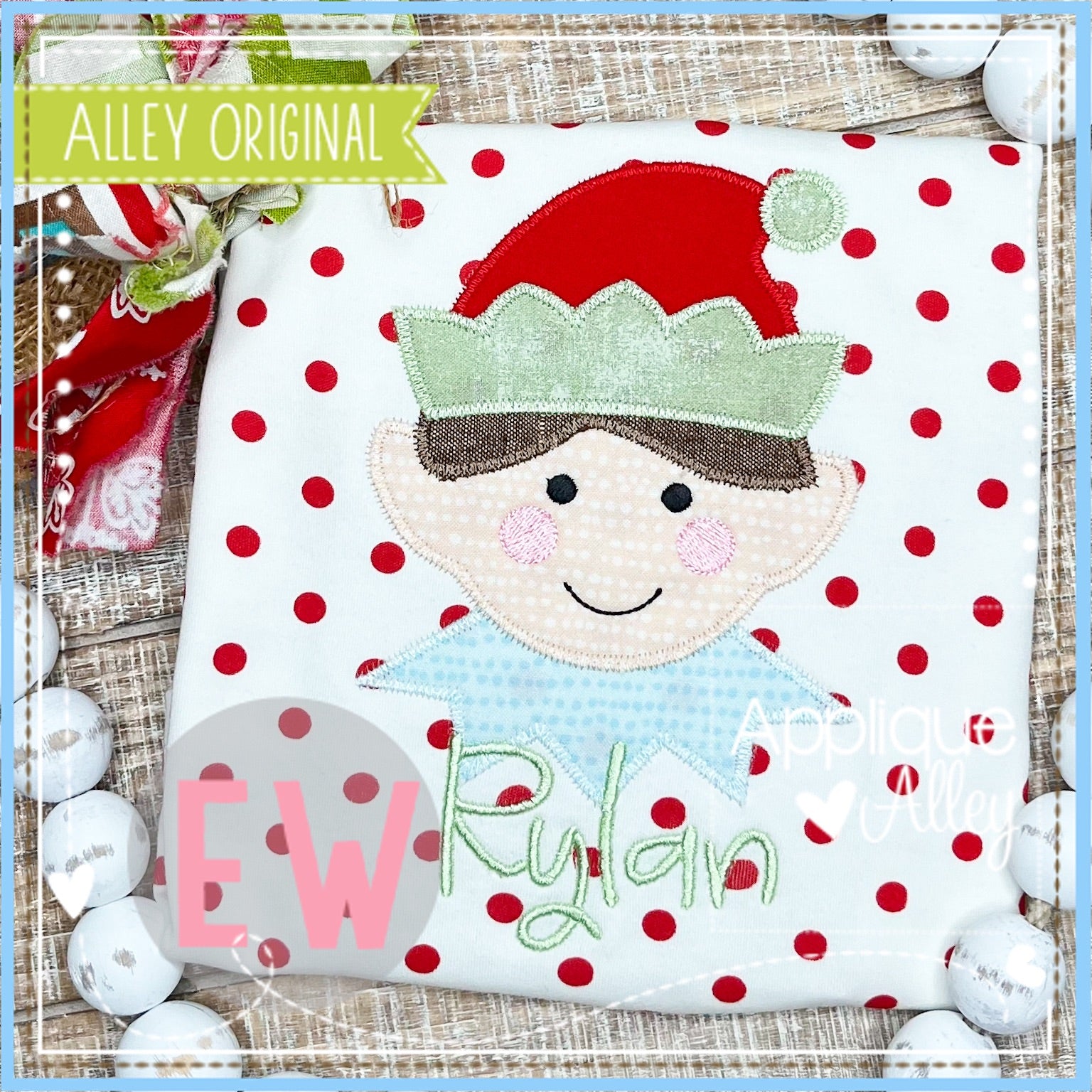 ZZ BOY ELF 6927AAEW – appliquealley