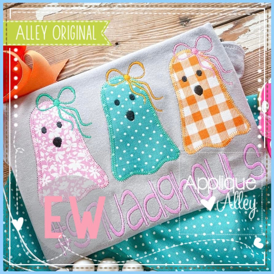 ZZ COLLINS BOW GHOST TRIO 6742AAEW – appliquealley