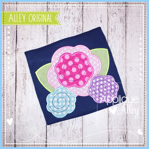 SPRINGTIME FLOWERS – appliquealley