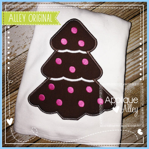 GINGERBREAD TREE – appliquealley