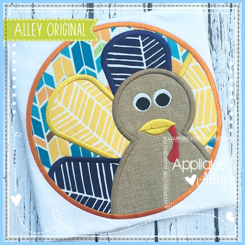 BILLY TURKY CIRCLE – appliquealley