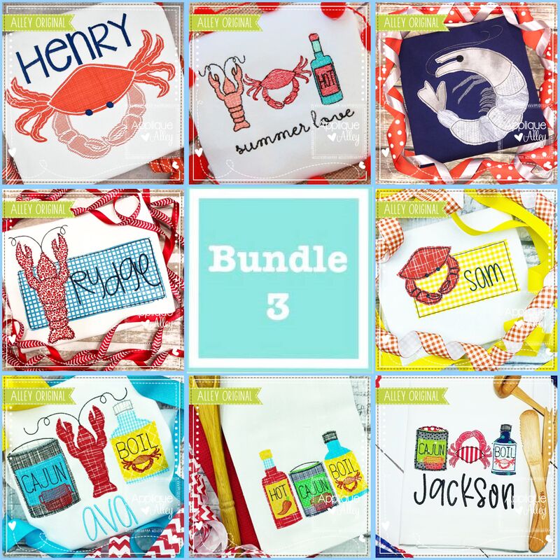 ALLEY BUNDLE 3 - AAEH – appliquealley