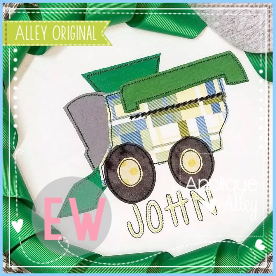 VINTAGE COMBINE AAEW – appliquealley