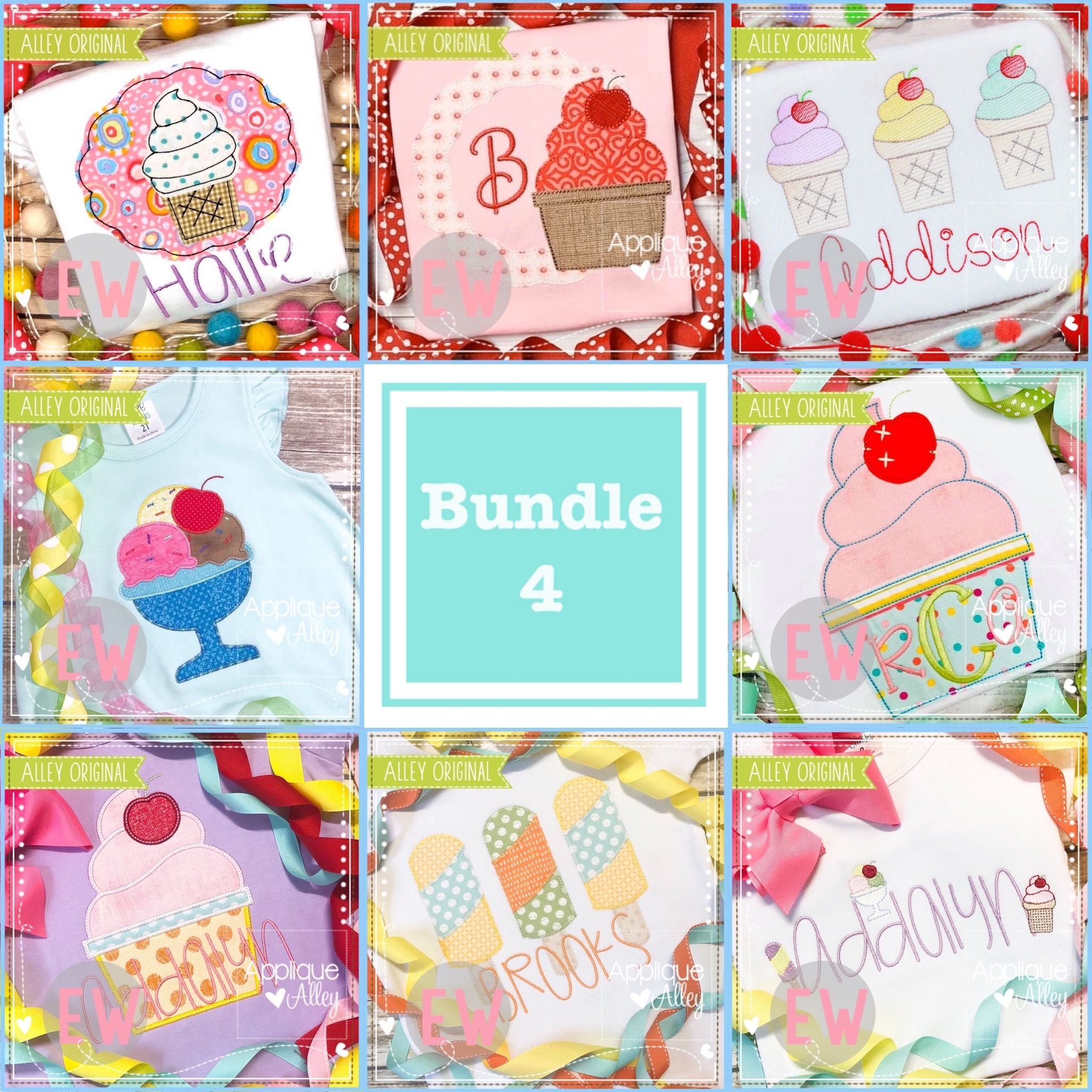 ALLEY BUNDLE 4 - AAEW – appliquealley